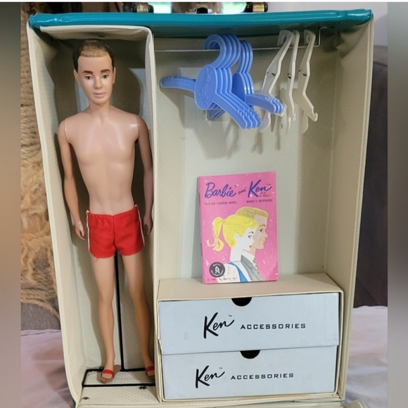 Mattel | Toys | 961 Ken Doll And Case | Poshmark